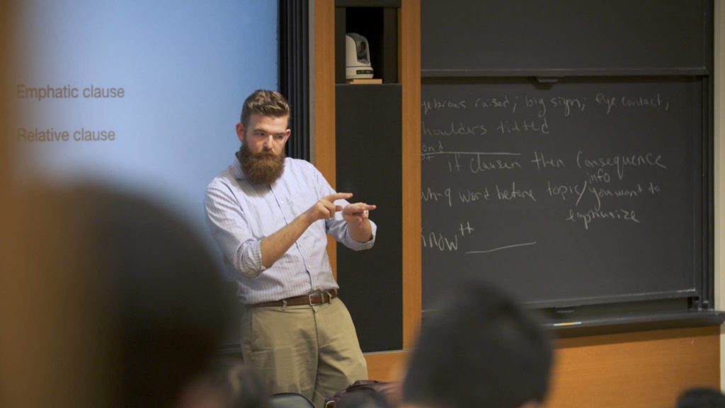 Professors in Linguistics Discuss Expansion of the ASL Program ...